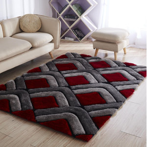 Latitude Run® Corey-Leigh Abstract Indoor Rug & Reviews | Wayfair