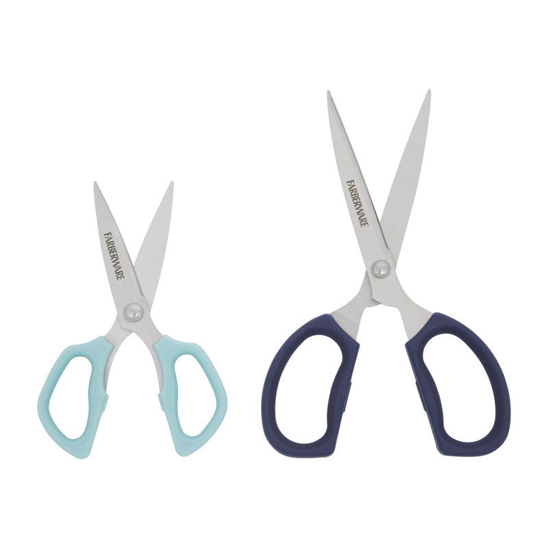 Farberware 2-Piece All-Purpose and Utility Scissors Set | Wayfair