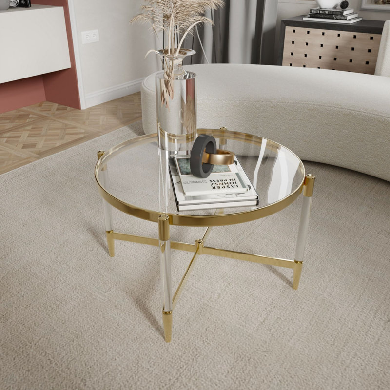 Mercer41 Modern Minimalist Coffee Table | Wayfair