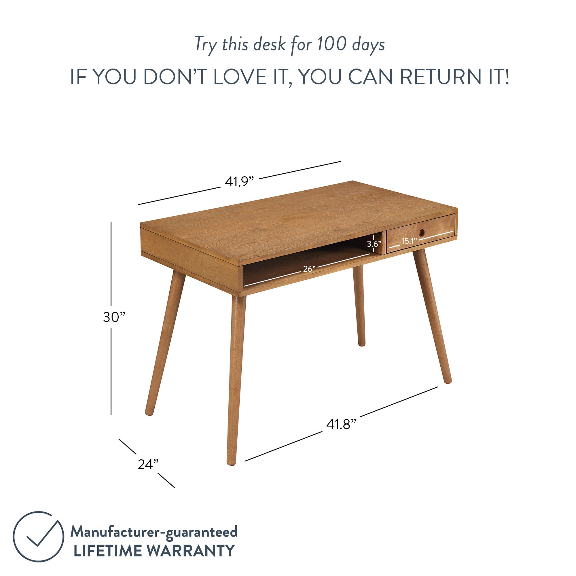 Corrigan Studio® Munguia Desk & Reviews | Wayfair