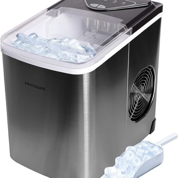 Frigidaire Bullet Ice Maker with 26 lbs. Capacity, Countertop Bullet ...