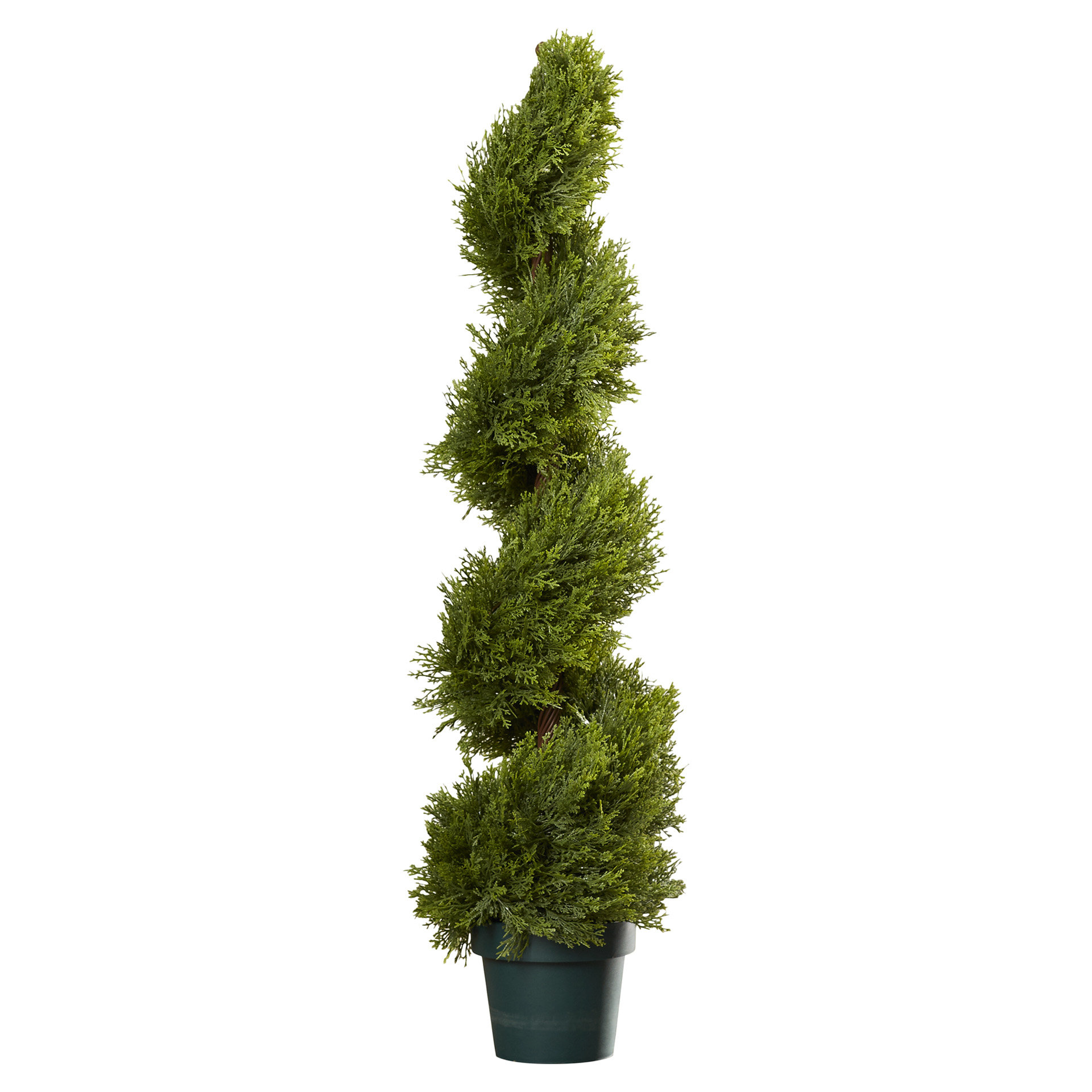 National Tree Company 48" Artificial Juniper Spiral & Reviews | Wayfair