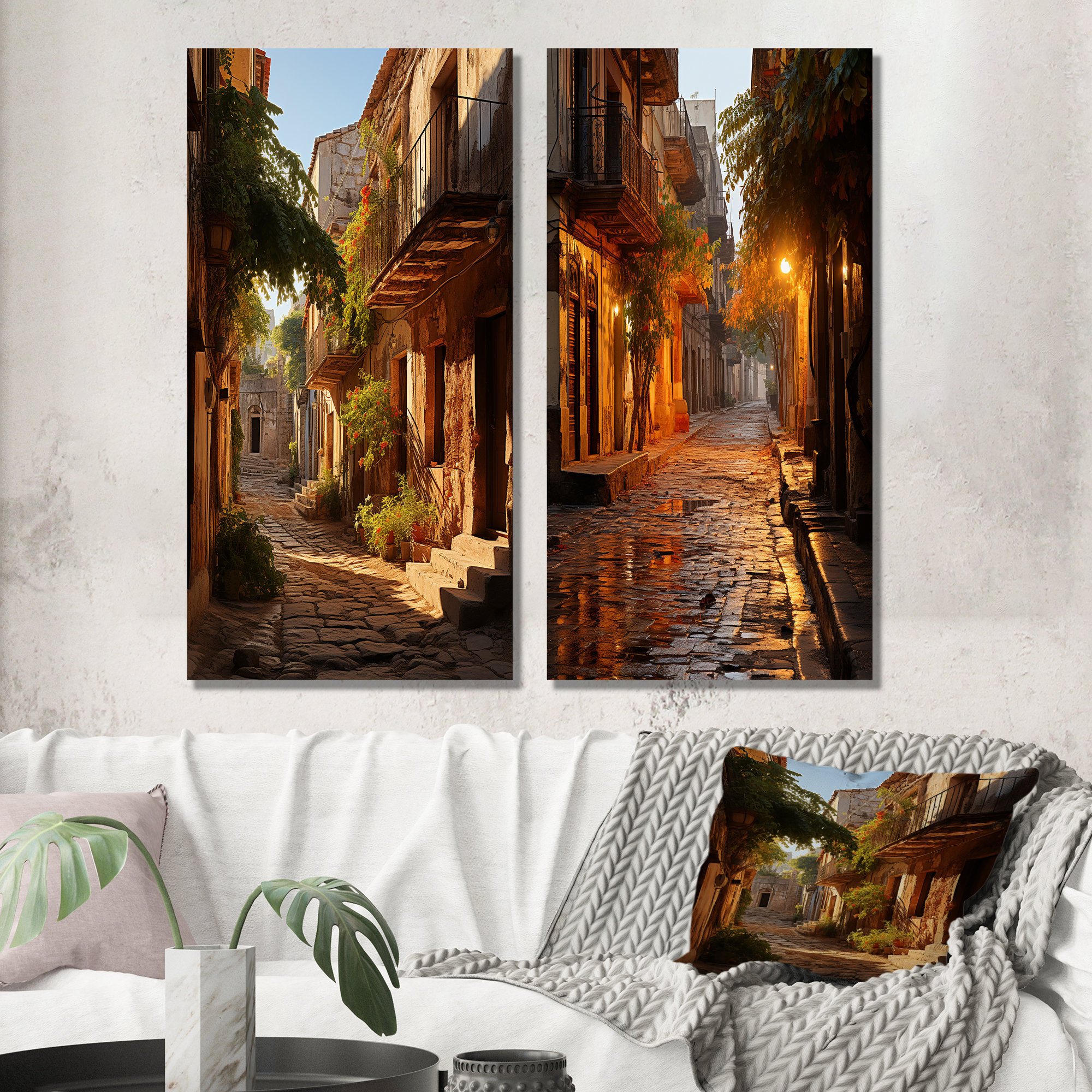 Red Barrel Studio® Cuba Havana Vieja Alleyways - Cuba Landscape Canvas ...