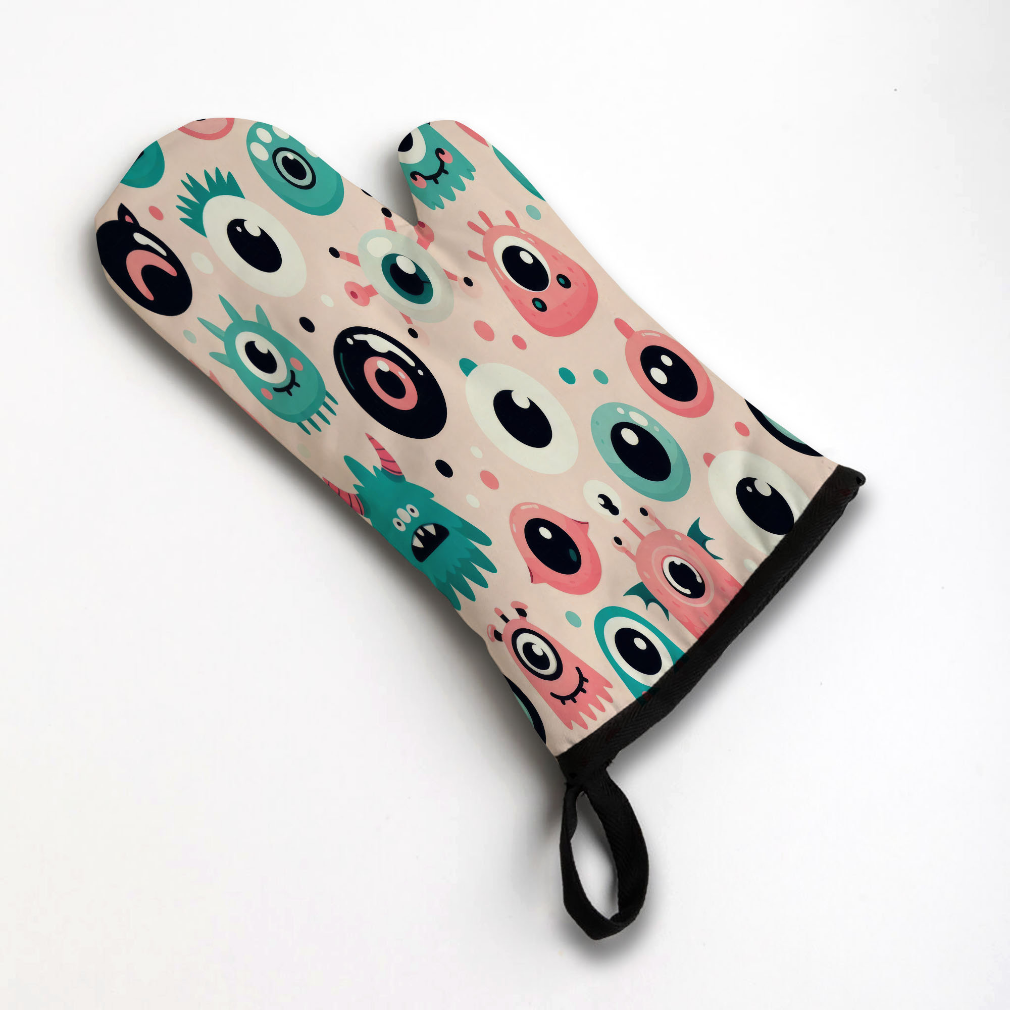 MentionedYou Haunted Mix Oven Mitt Cotton Twill | Wayfair