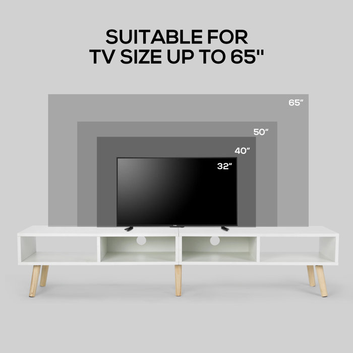 George Oliver Janci 59.05'' Media Console & Reviews | Wayfair