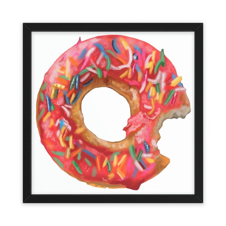 Trule Donut - Picture Frame Illustration | Wayfair
