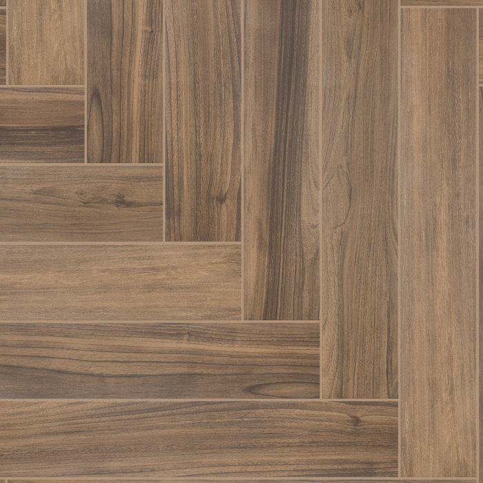 Merola Tile Mt Royale 6" x 36" Porcelain Wood Look Floor and Wall Tile ...