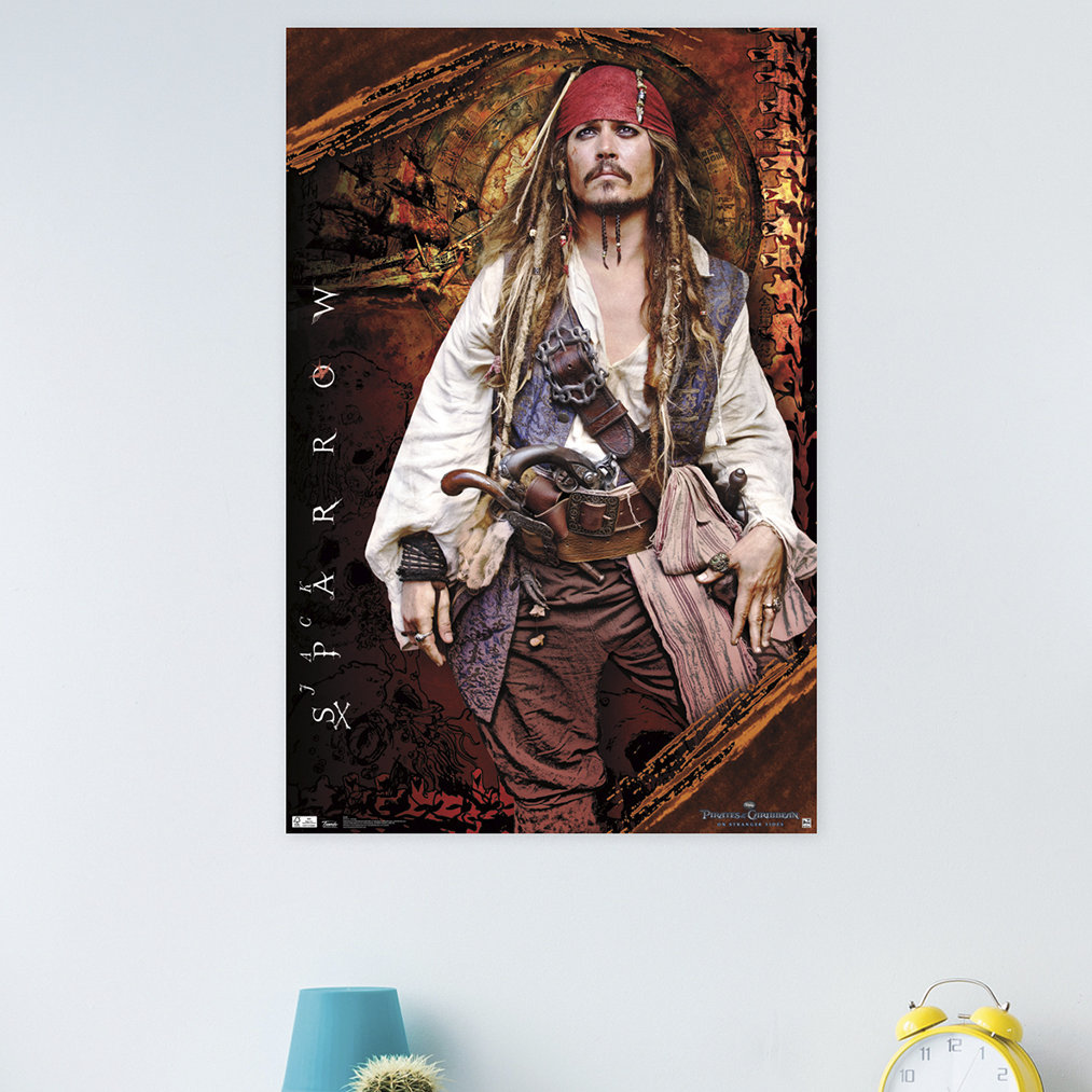Trends International Pirates of the Caribbean 4 - Johnny Paper Print ...