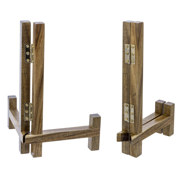 Gracie Oaks 2 Piece Plate Display Stand Holder | Wayfair