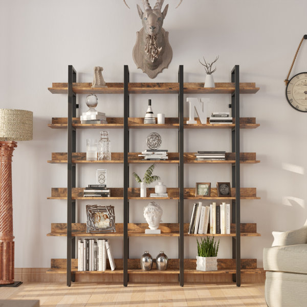 17 Stories Petrache Library Bookcase & Reviews | Wayfair