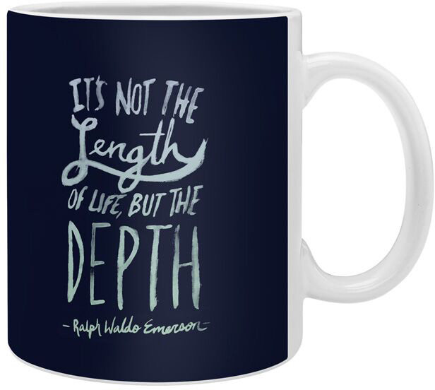 Deny Designs Leah Flores Depth Ceramic Mug | Wayfair