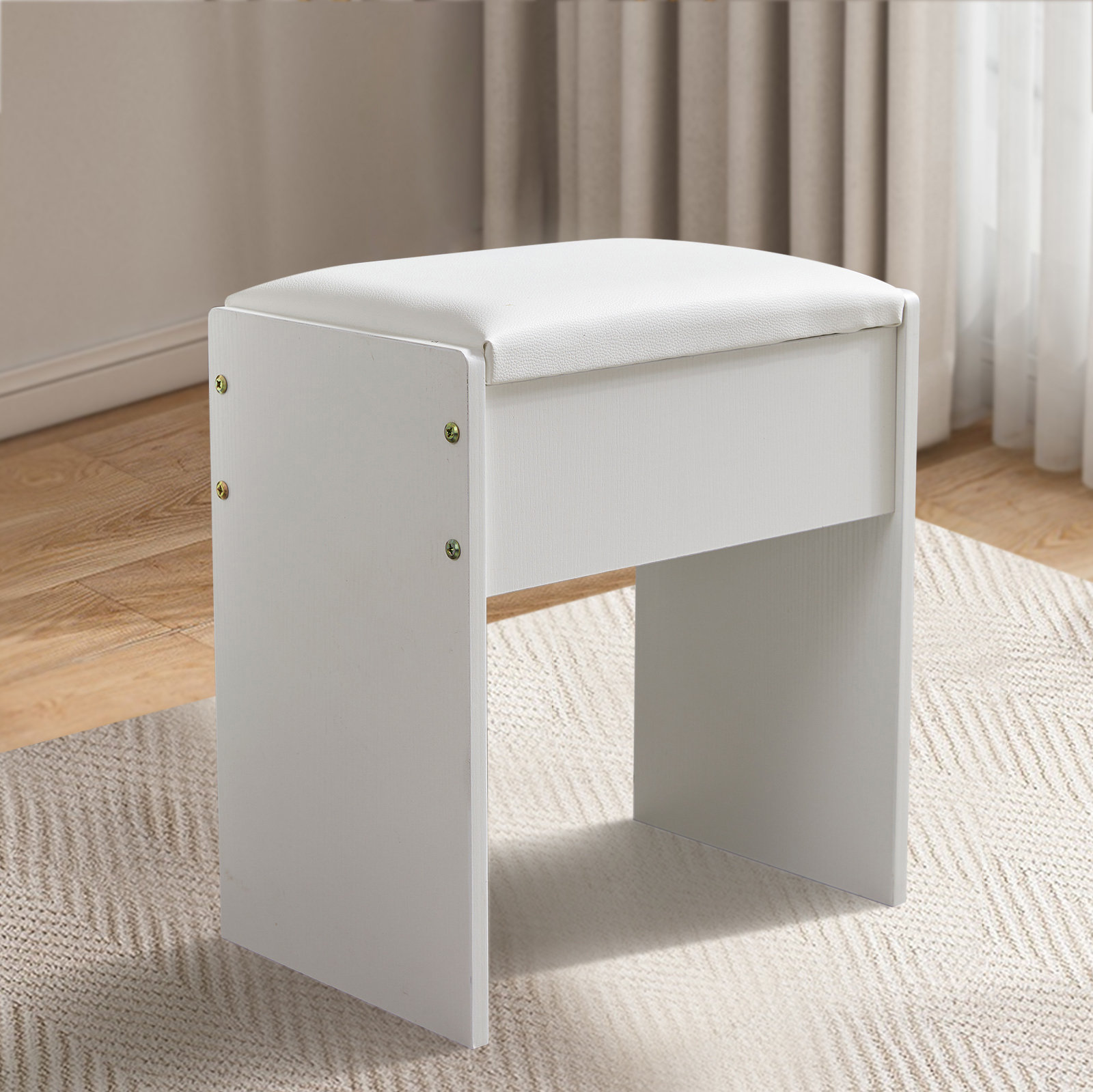 Ebern Designs Coberly Vanity Stool for Makeup & Piano Seat - Wayfair Canada