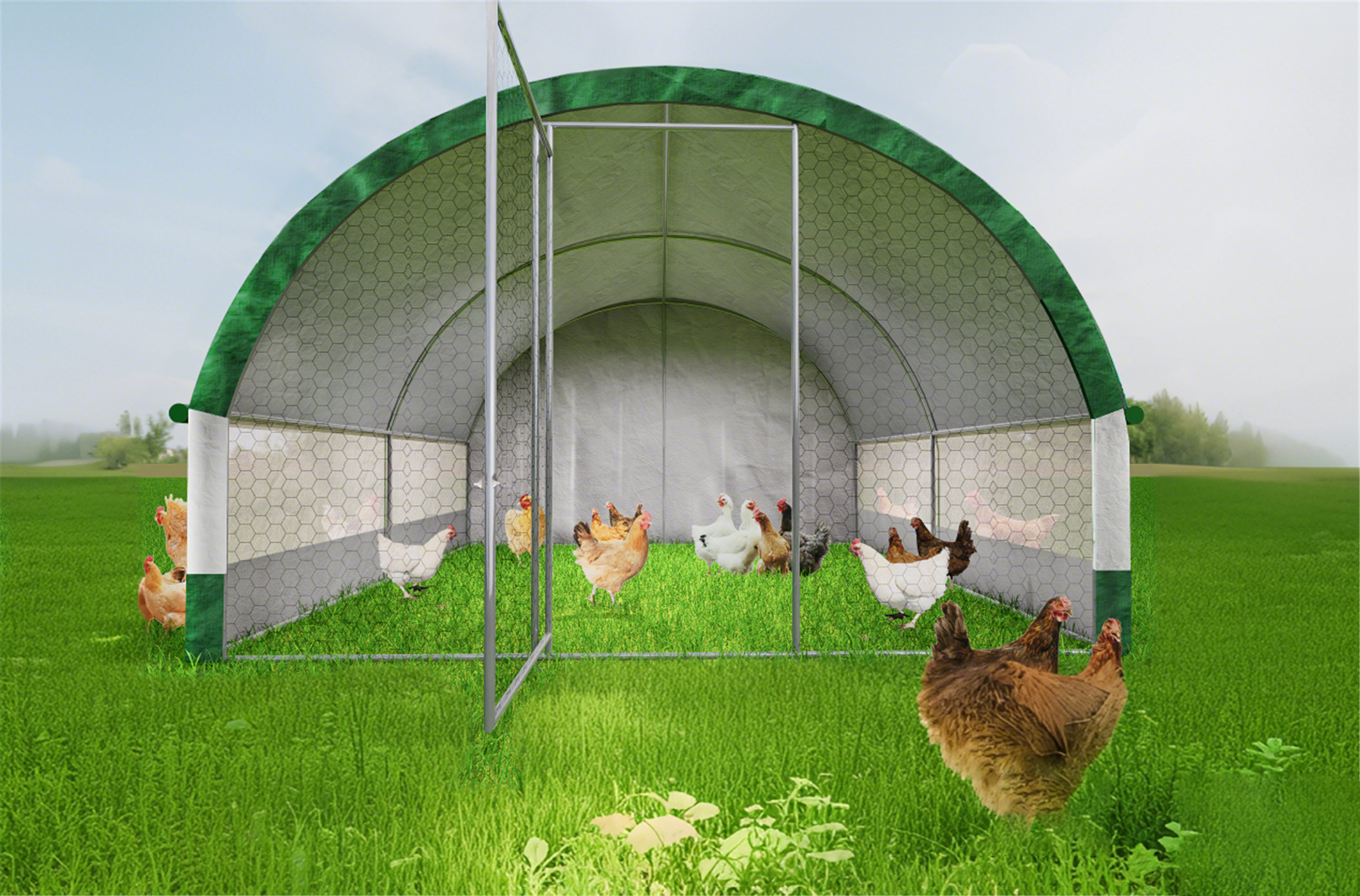 Tucker Murphy Pet™ Outdoor 12ft×12ft Steel Frame Weather-Resist Storage ...