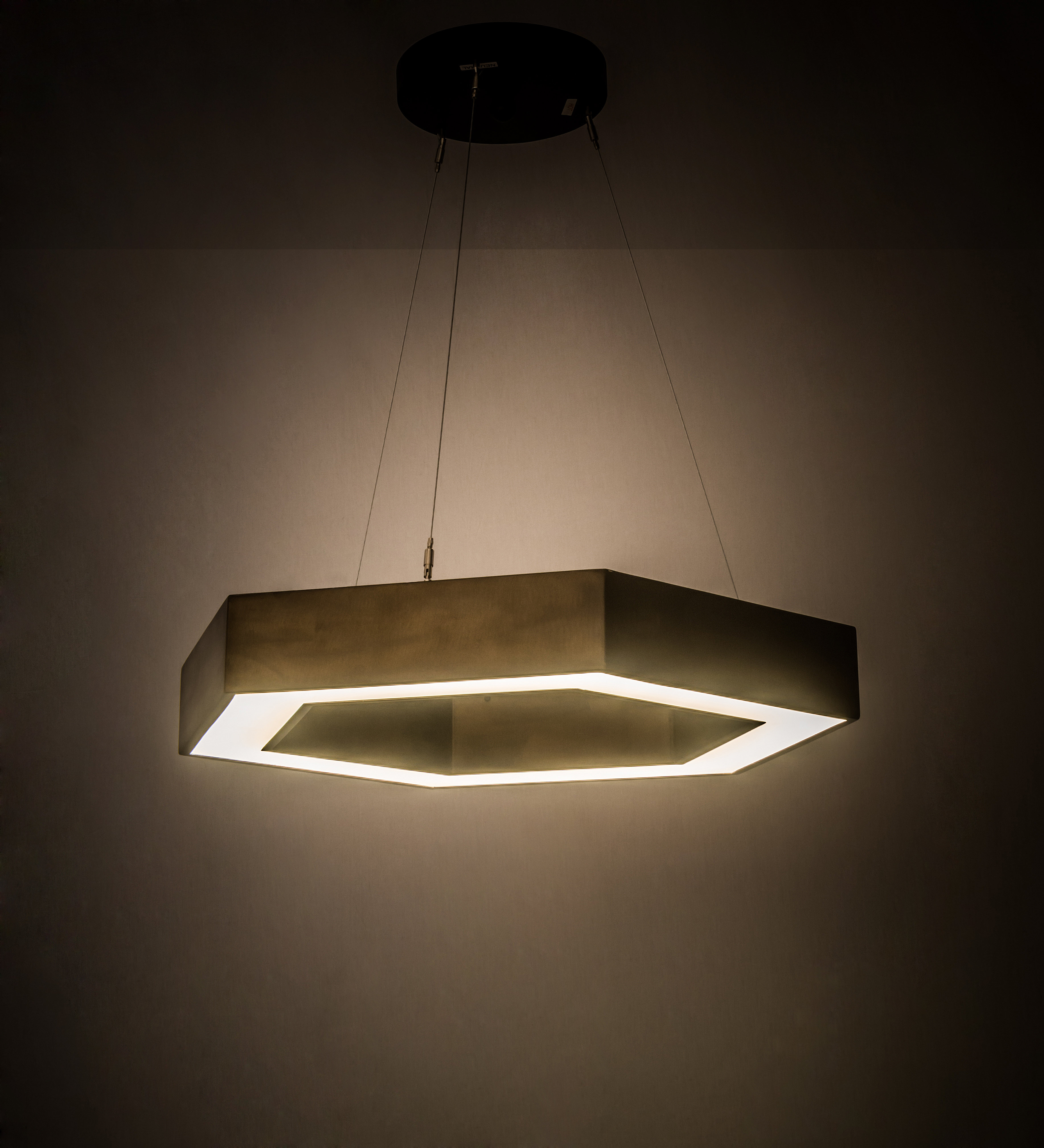 Orren Ellis Hamada Single Geometric LED Chandelier | Wayfair