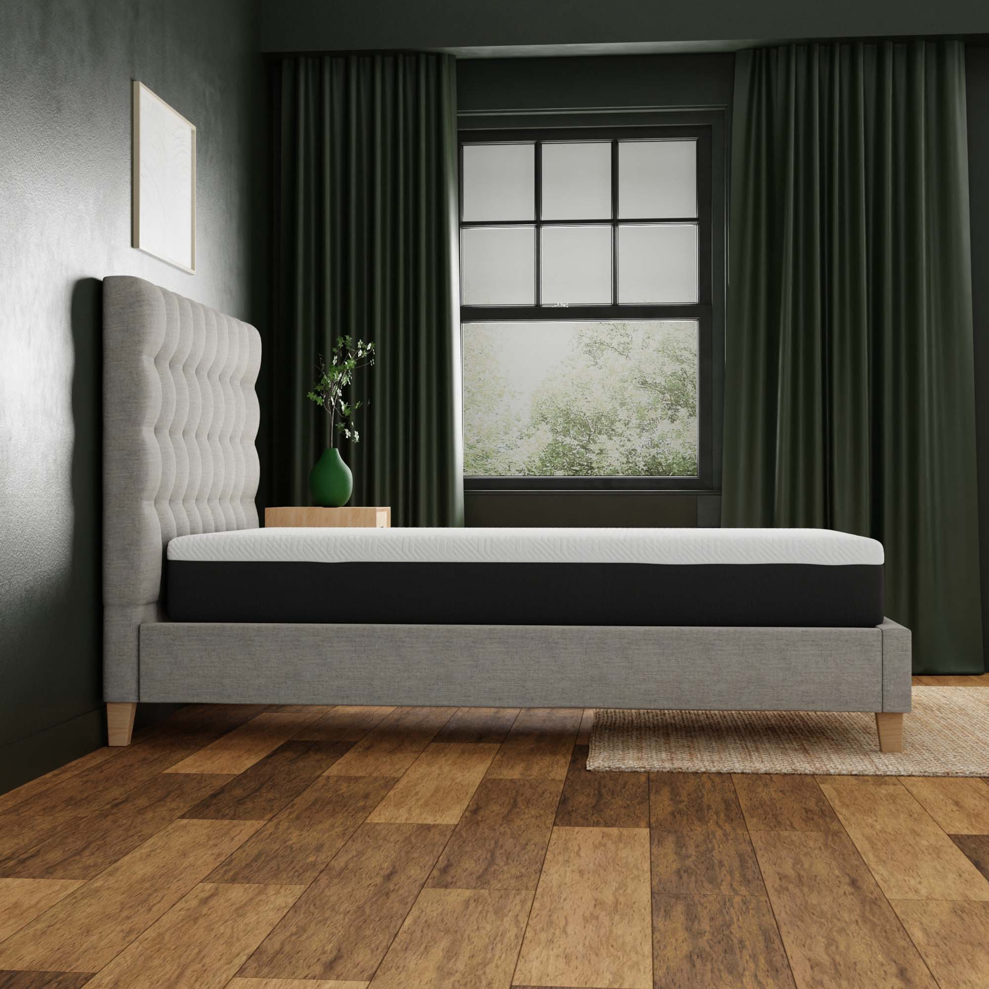 Wrought Studio™ Premium Gel-Infused Memory Foam Mattress for Twin Beds ...