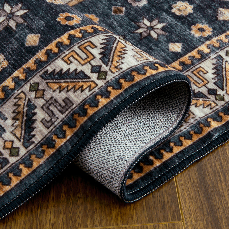 NANAN Performance Ink Blue Rug | Wayfair