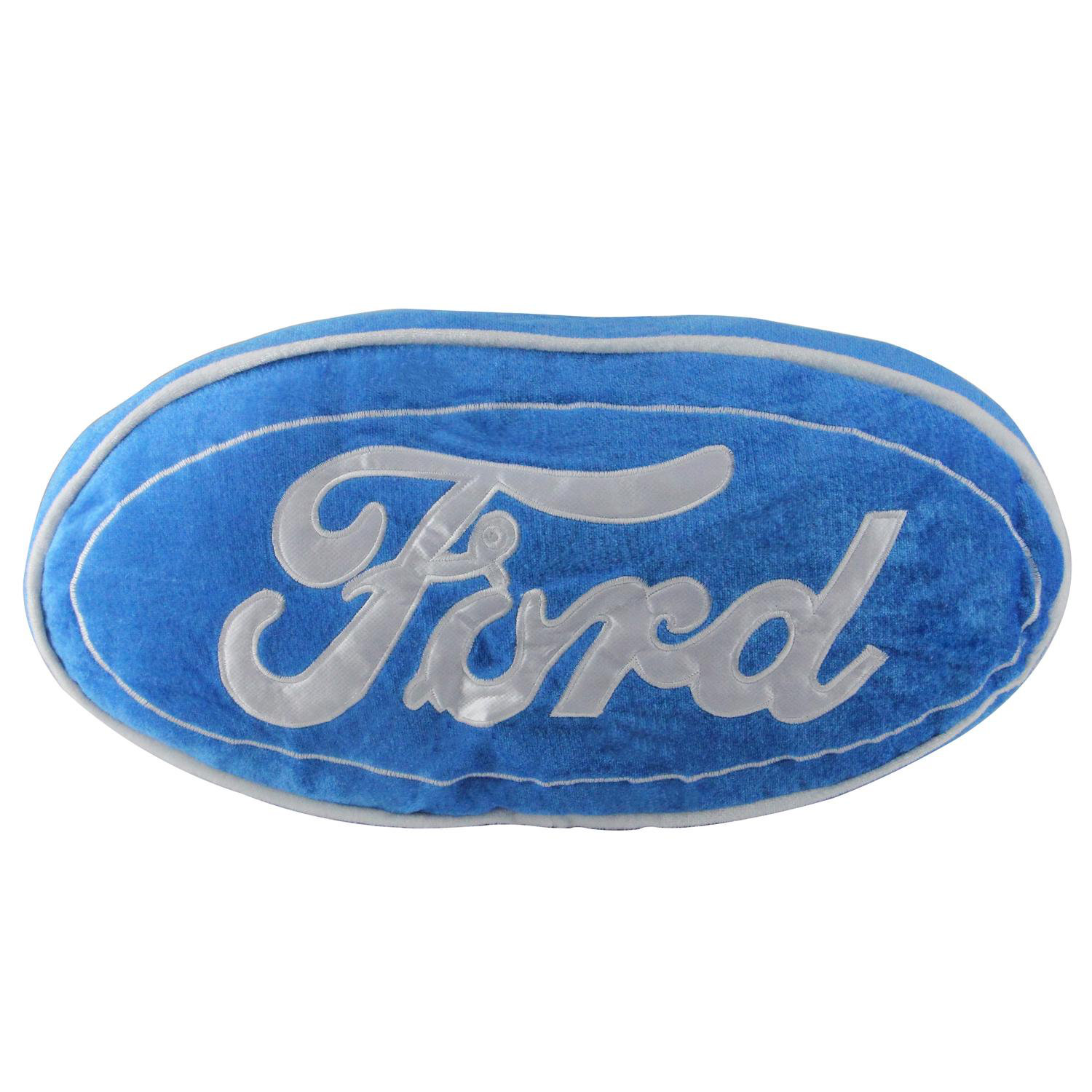 Northlight Seasonal 16.5" Blue and White "Ford" Oval Christmas Throw ...