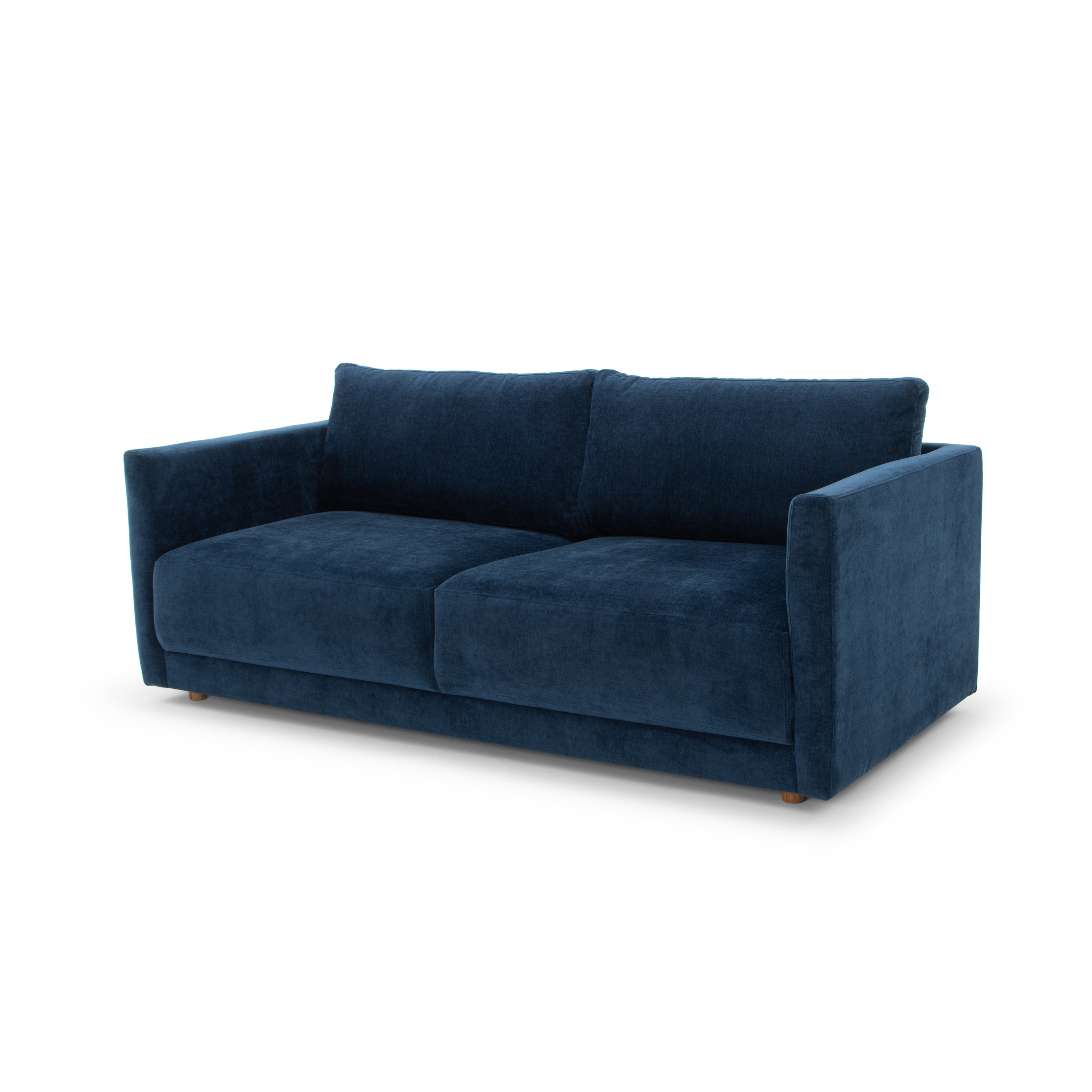 Latitude Run® Premium 76-Inch Tuxedo 2-Seater Sofa With Back Cushions ...