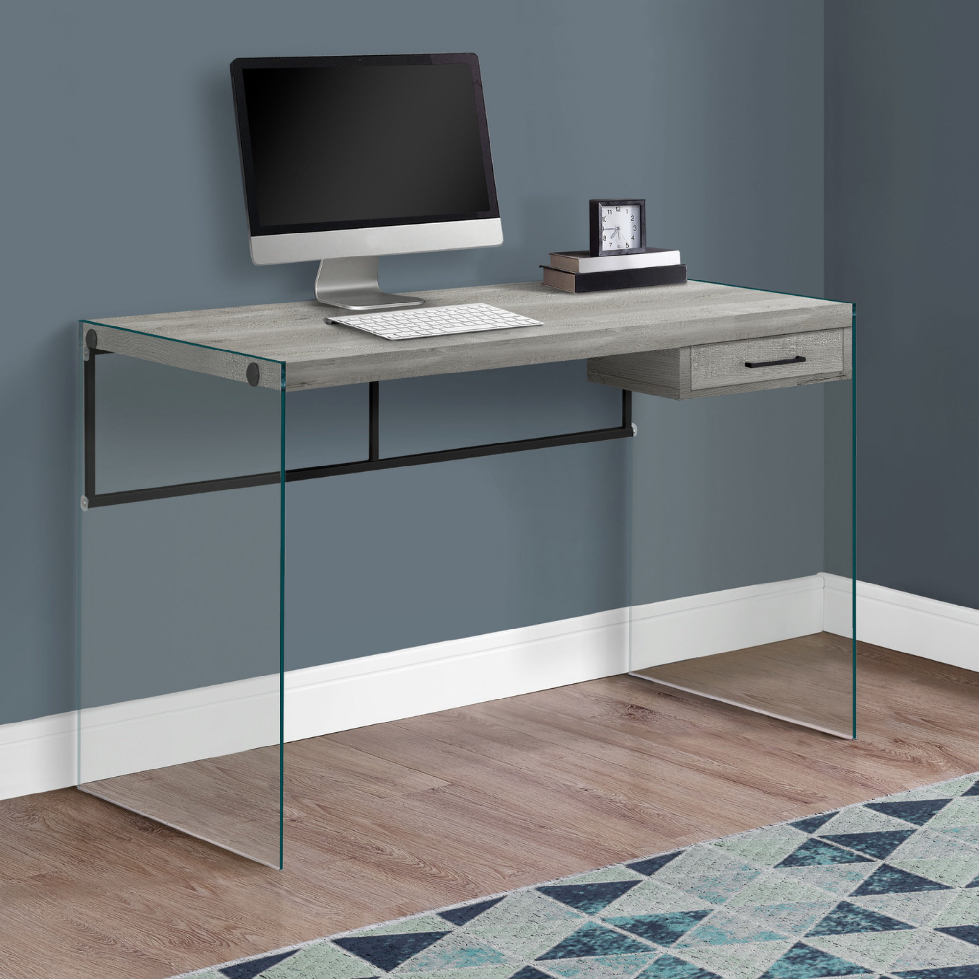 Ivy Bronx Computer Desk, Home Office, Laptop, Storage Drawers, 48"L ...