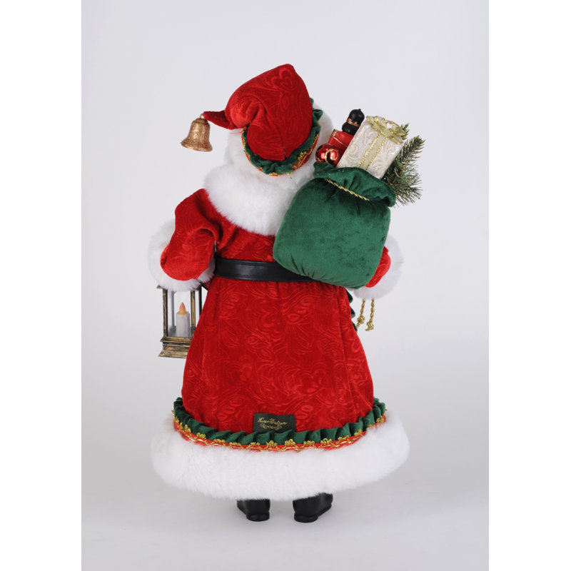 Karen Didion Originals Lighted Christmas Stories Santa Small | Wayfair