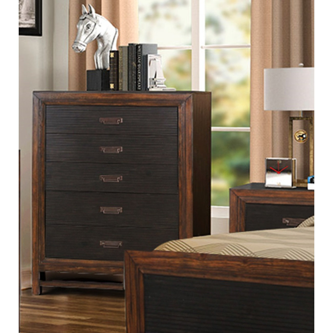 Red Barrel Studio Bridgevine Home Branson 5-Drawer Chest, No Assembly ...