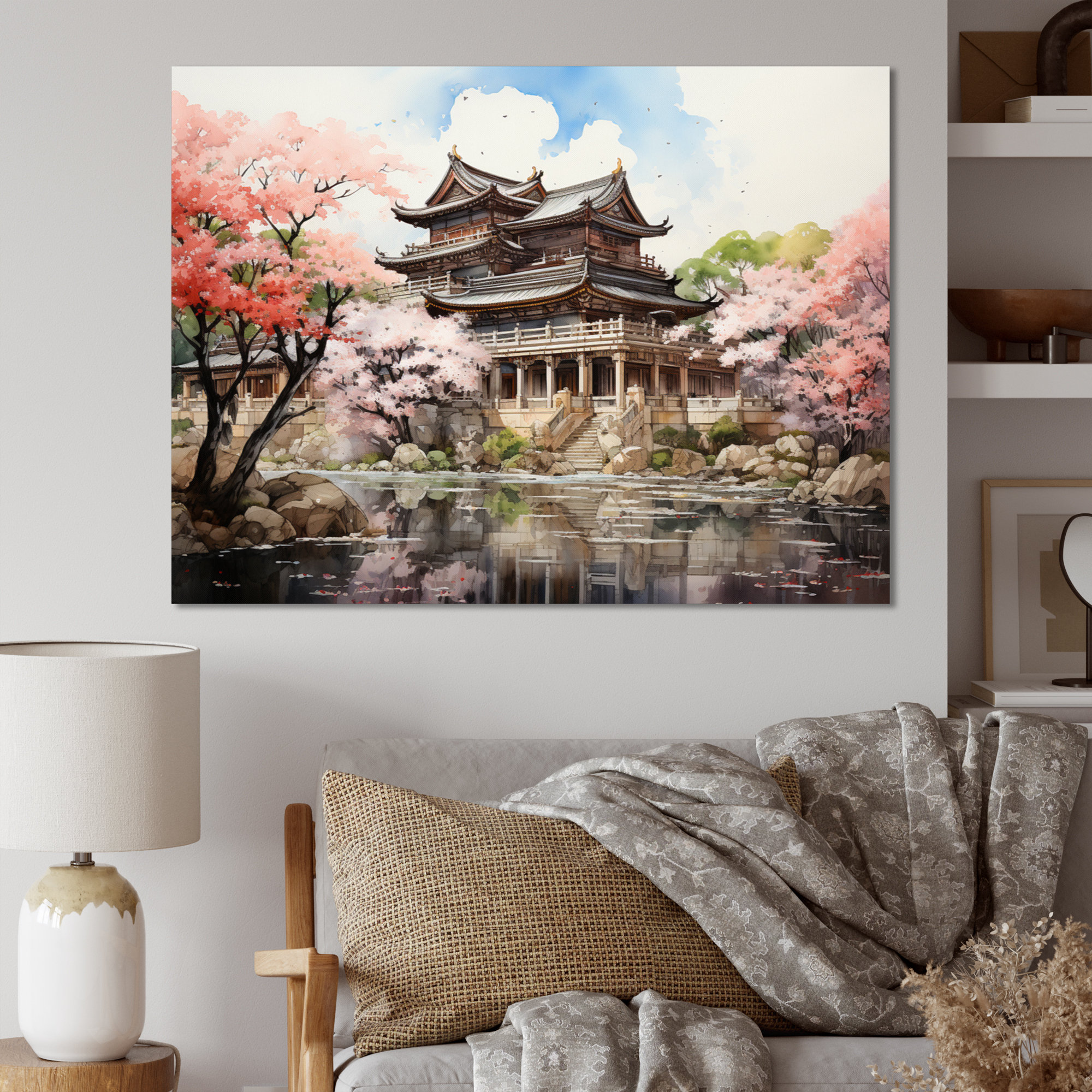 Winston Porter Malsky China Art Imperial Palace II On Canvas Print ...