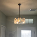 Vinplus 3 - Light Matte Black Shaded Pendant & Reviews | Wayfair