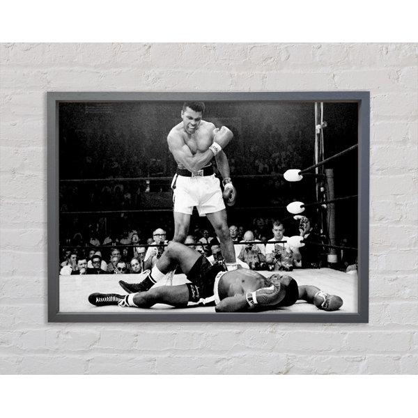 Bright Star Muhammad Ali Knockout - Print | Wayfair.co.uk