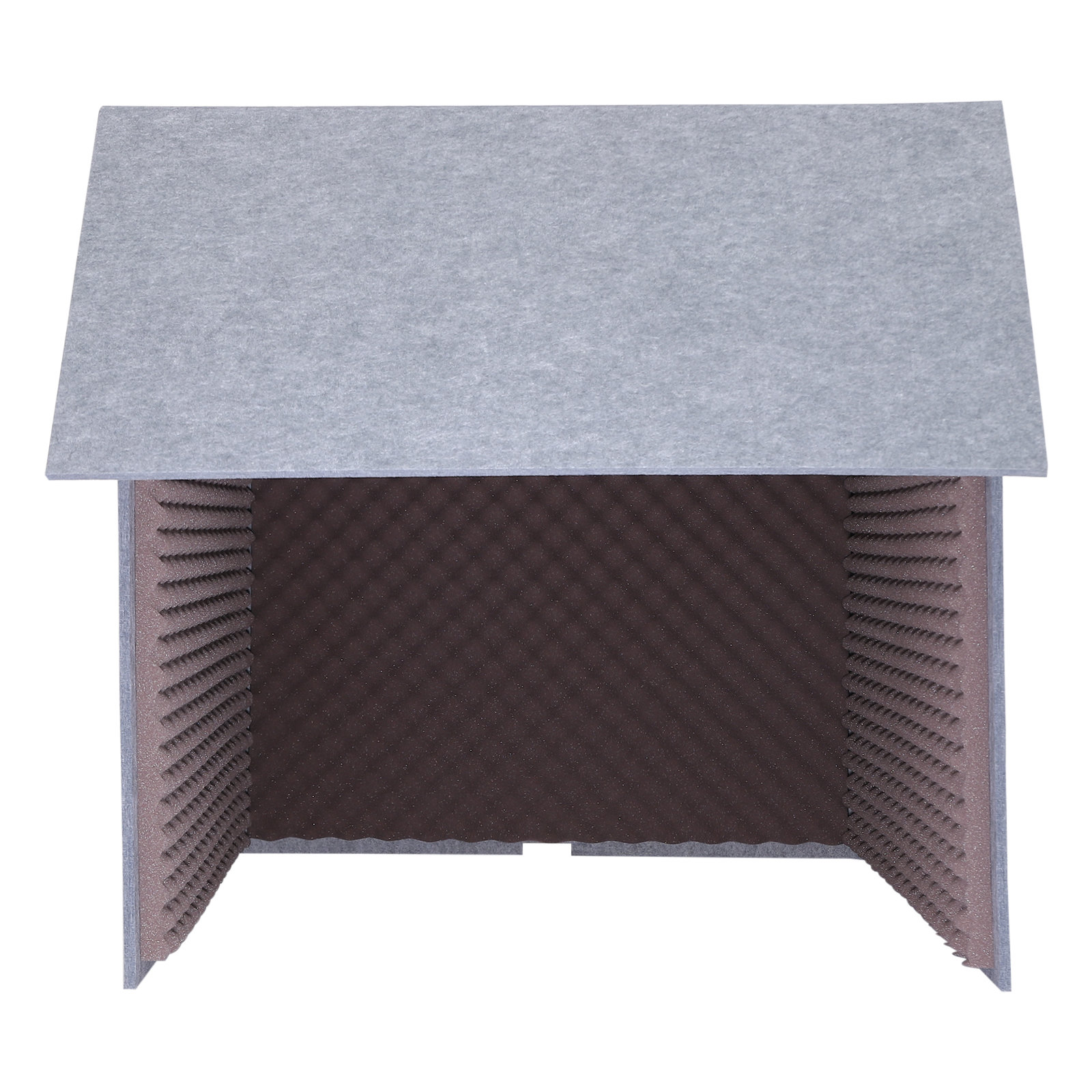 YaoTown Desktop Soundproof Cover Isolation Booth Vocal Sound Absorbing ...