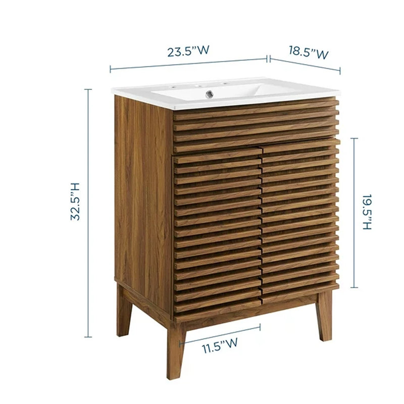 Modway Render 24" Bathroom Vanity by Modway & Reviews | Wayfair