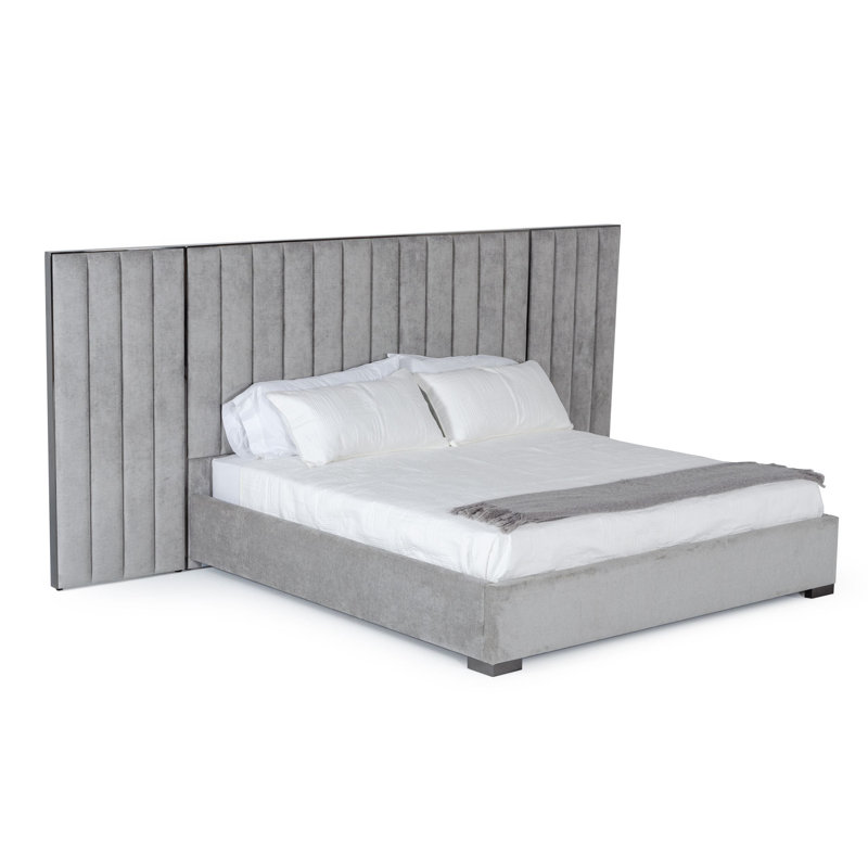 Brayden Studio® Halden Upholstered Panel Bed | Wayfair