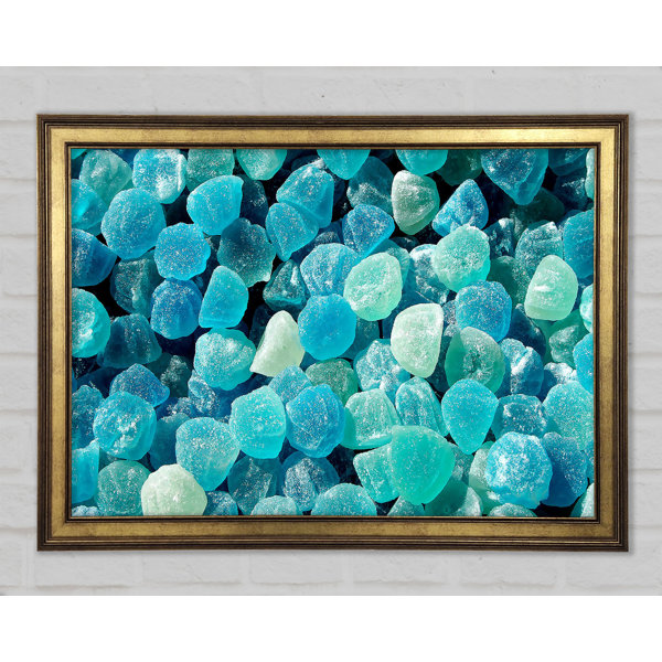 Ebern Designs Blue Jelly - Print | Wayfair.co.uk