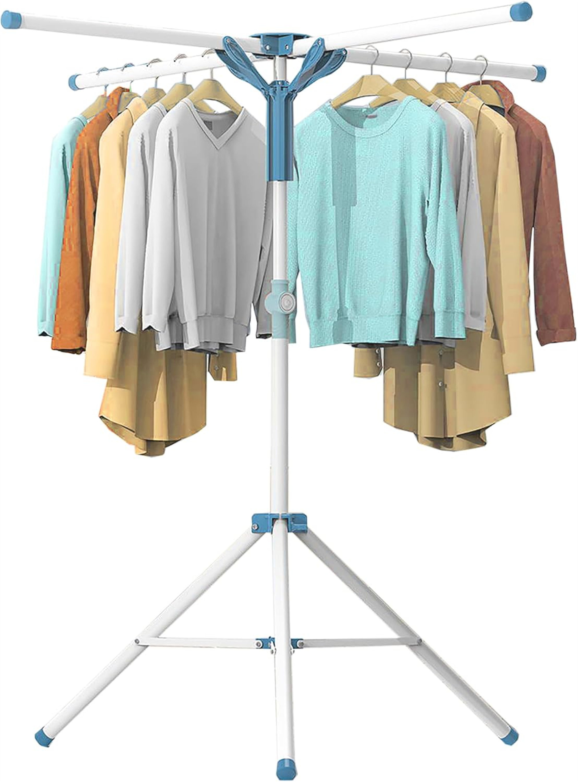 Rebrilliant Height-Adjustable Clothes Drying Rack - 52 Inches ...