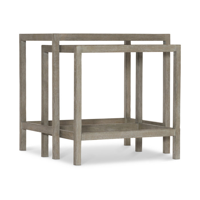 Bernhardt Albion Solid Wood Nesting End Table & Reviews | Perigold