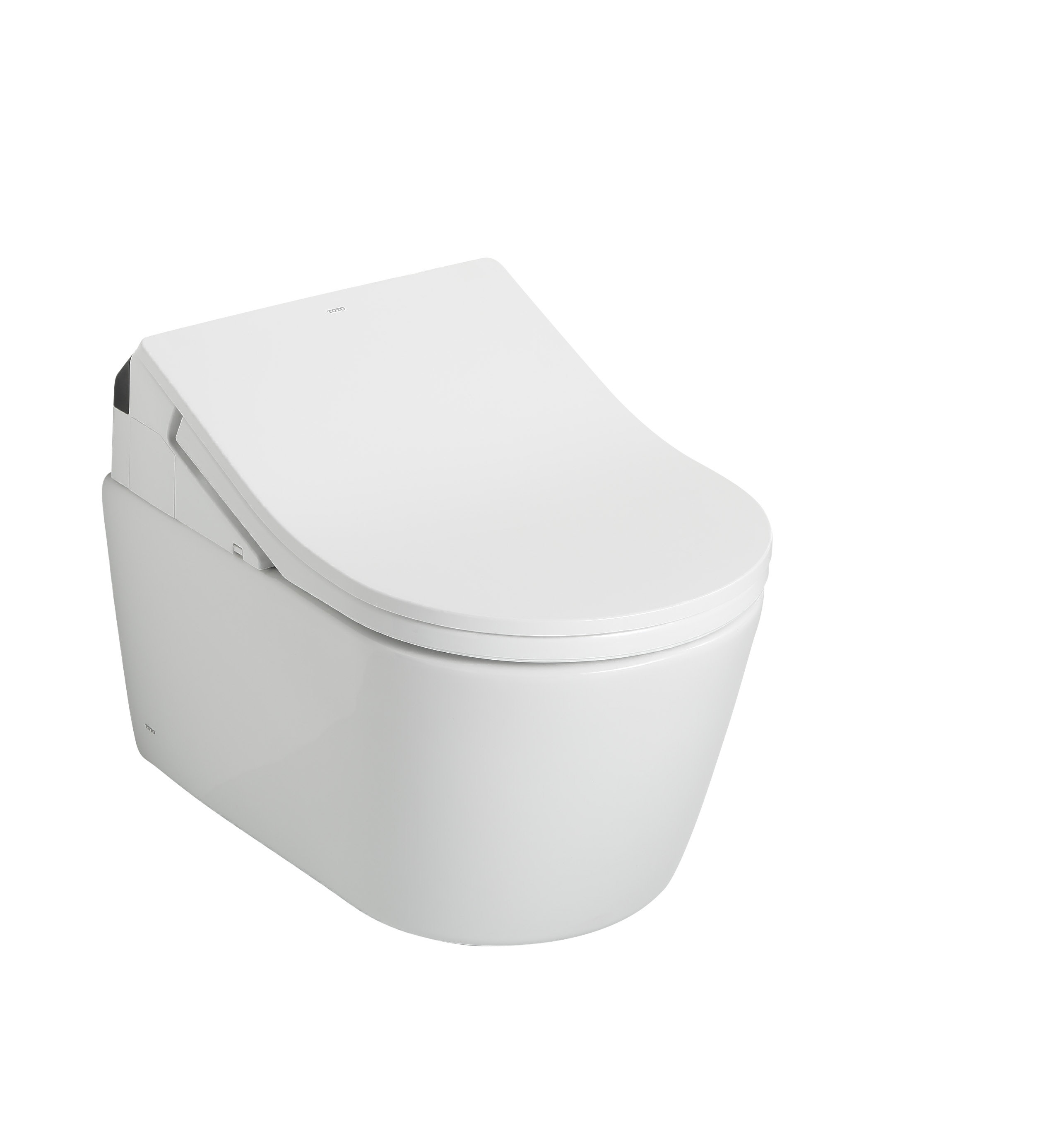 TOTO Dual-Flush Elongated Wall-Mounted with High Efficiency Flush (Seat ...