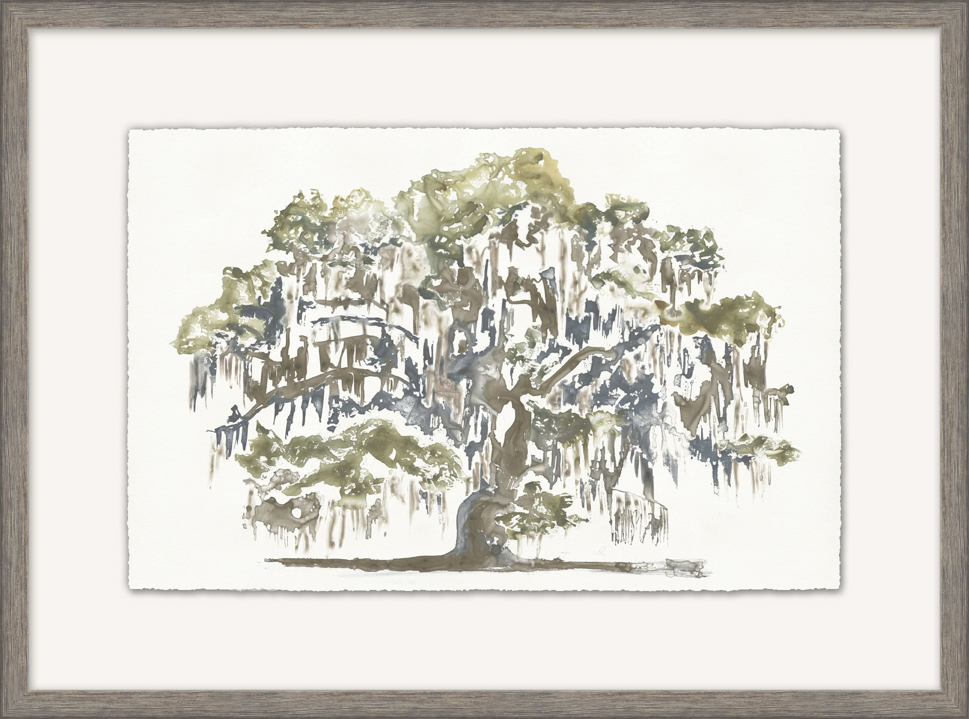 Wendover Art Group Graceful Moss Veils 1 - Wayfair Canada