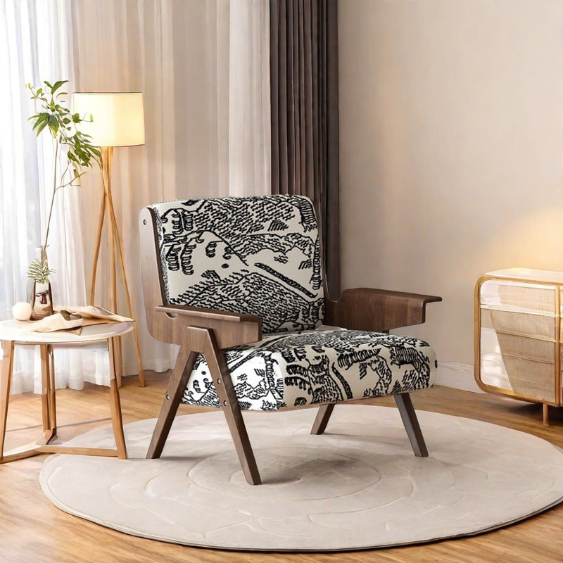 hennahome Comfortable Breathable Ash Wood Chair | Wayfair