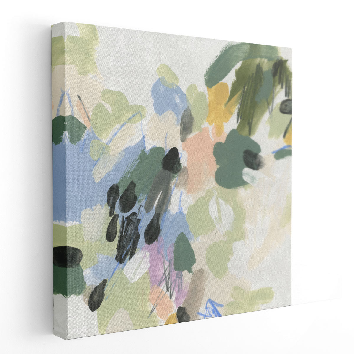 Brayden Studio Pastel Tempo I - Canvas Print Wall Art | Wayfair