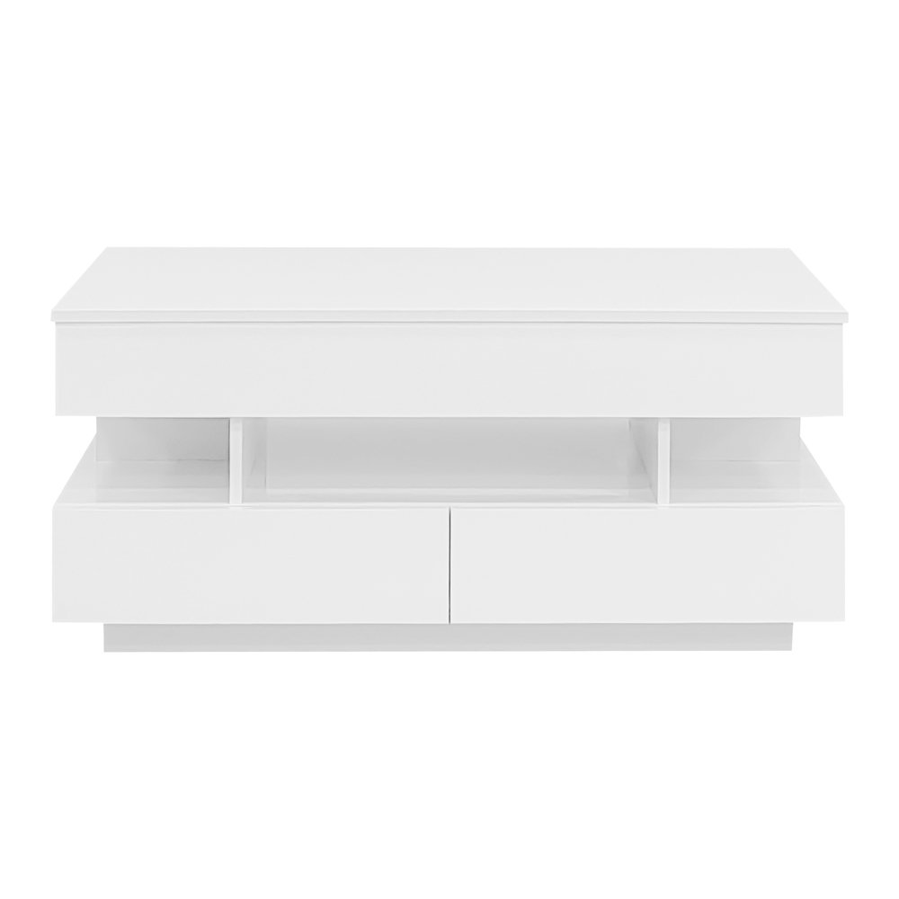 Ivy Bronx Lift-Top Coffee Table with 2 Drawers, Modern Coffee Table ...