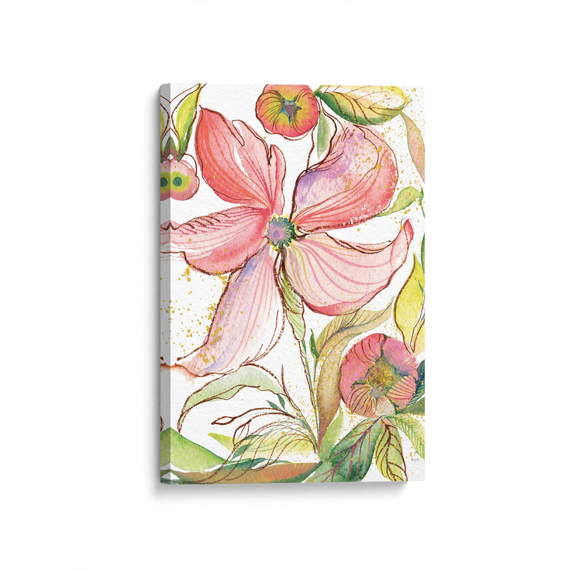 Dakota Fields Spring Shimmer by Kristy Rice Canvas Art Print | Wayfair