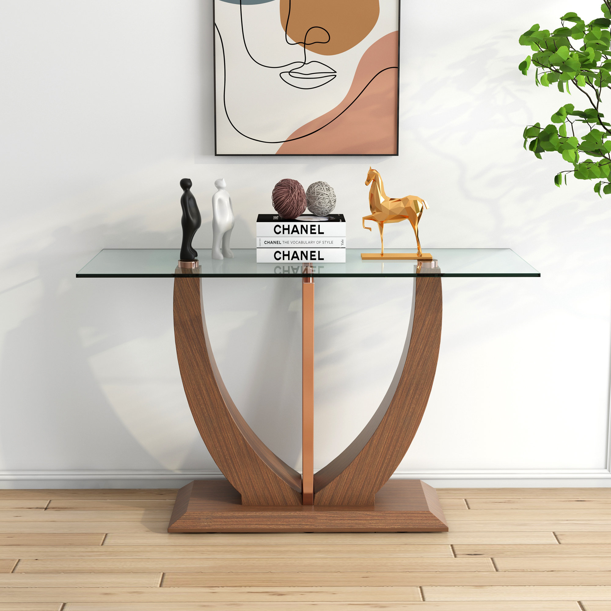 Ivy Bronx 18.11'' Console Table | Wayfair