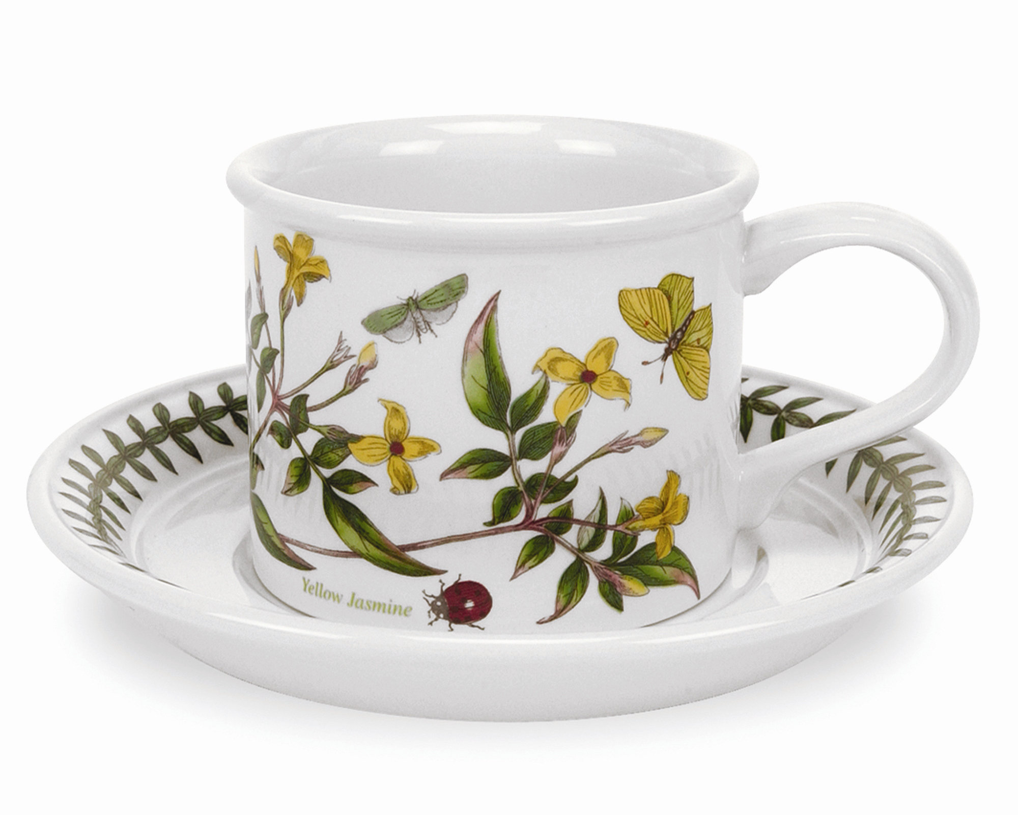 Portmeirion Botanic Garden Teacup & Saucer (D) 7 Oz & Reviews - Wayfair ...