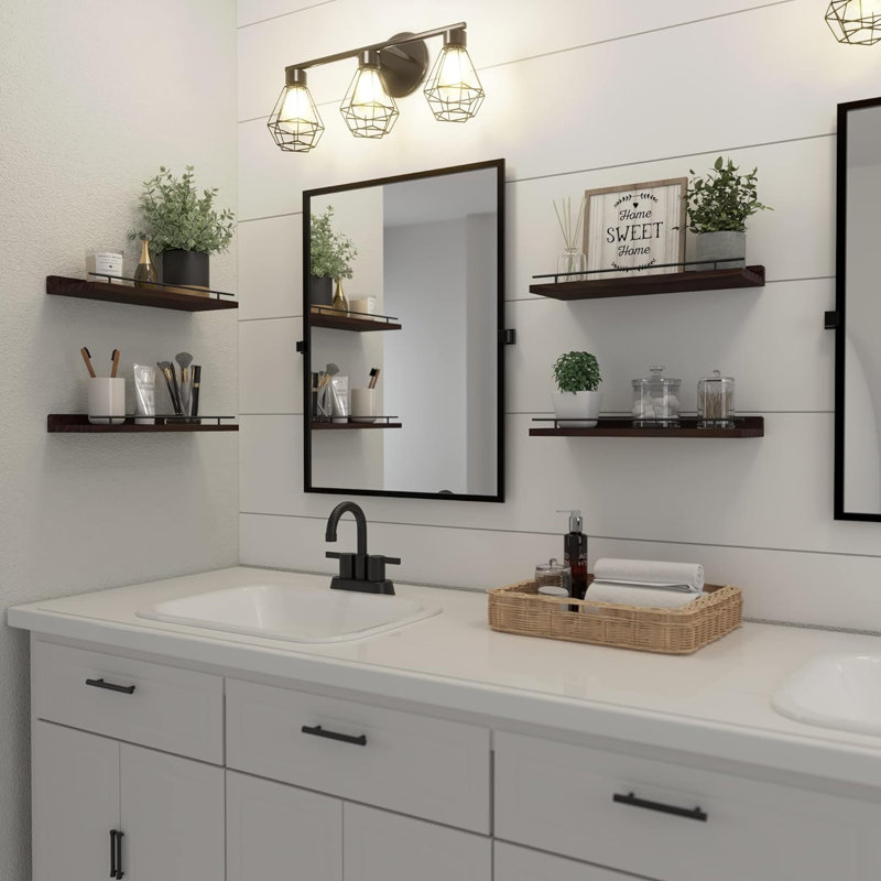 17 Stories Zahli 4 Piece Floating Shelf | Wayfair