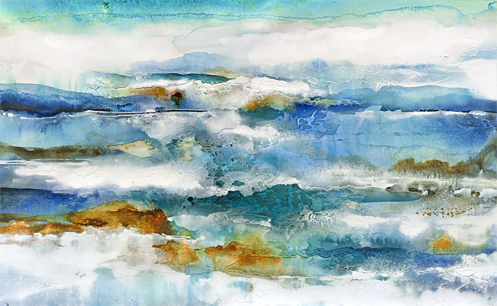 JHR Art Jennifer Hollack Raboin " Atmospheric Flow " by Jennifer ...