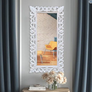 Ophelia & Co. Dominic Carved Wall Mirror | Rectangular Mirrors For ...