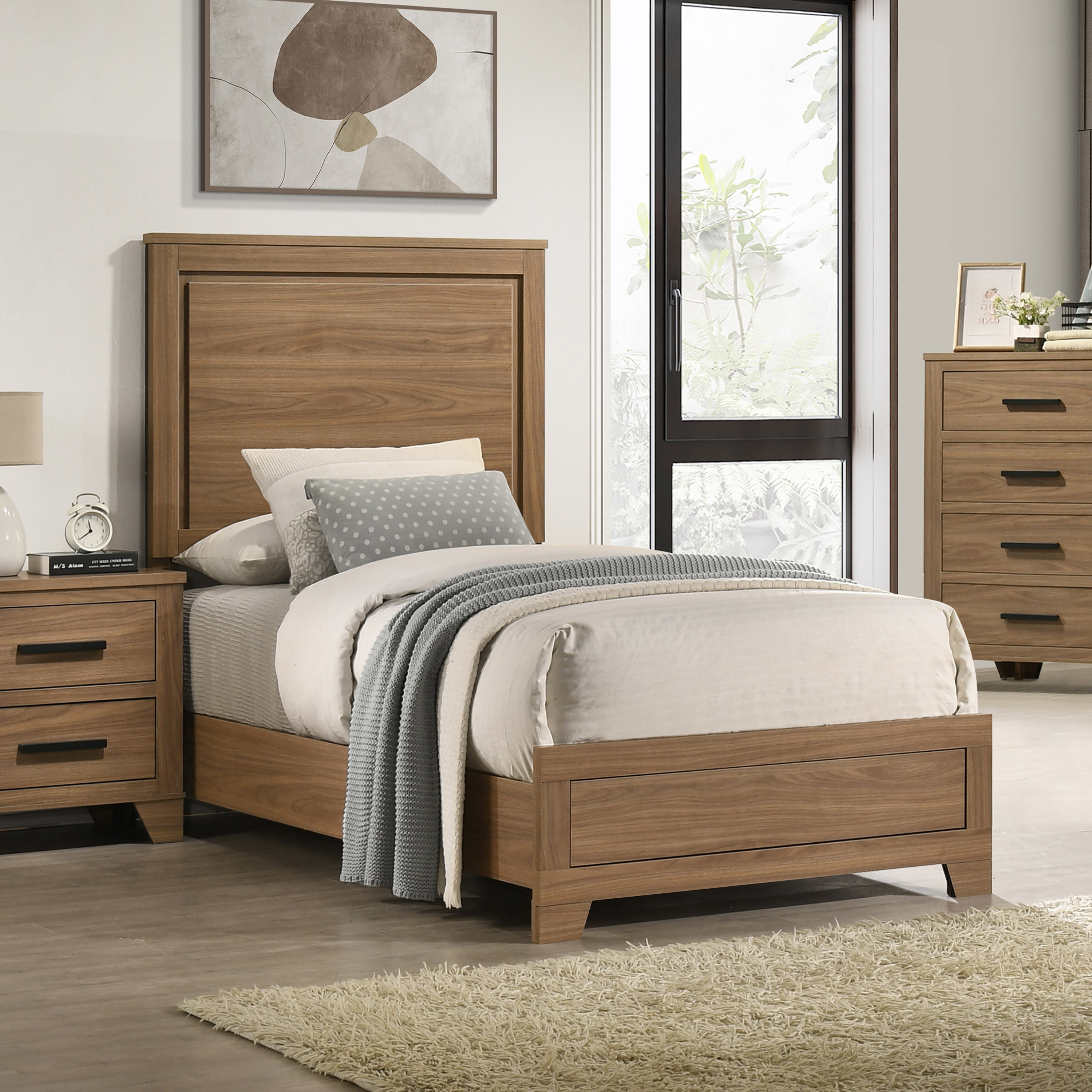 Enitial Lab Rowane Panel Bed | Wayfair