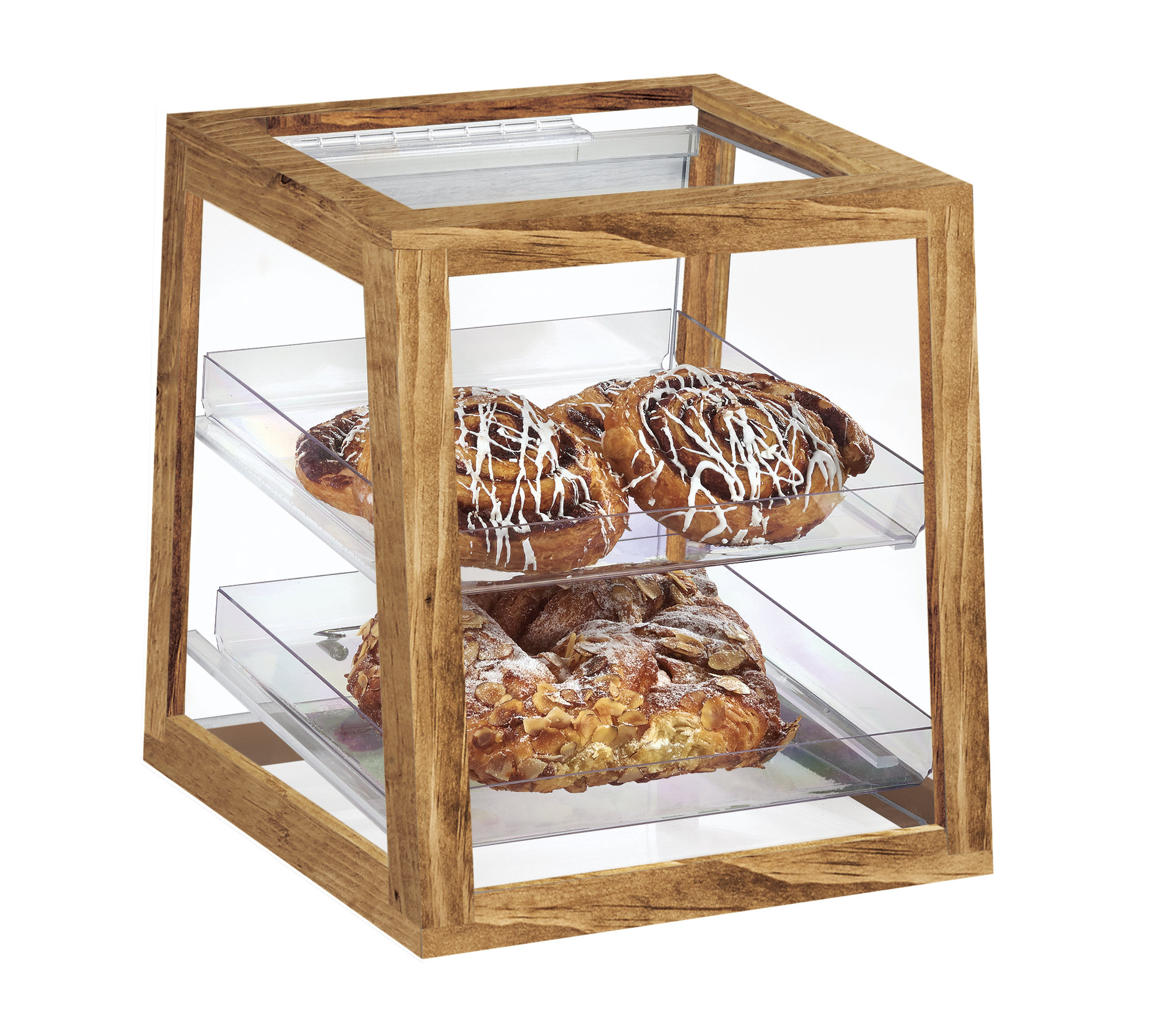 Cal-Mil Madera 2 Tier Display Case | Wayfair