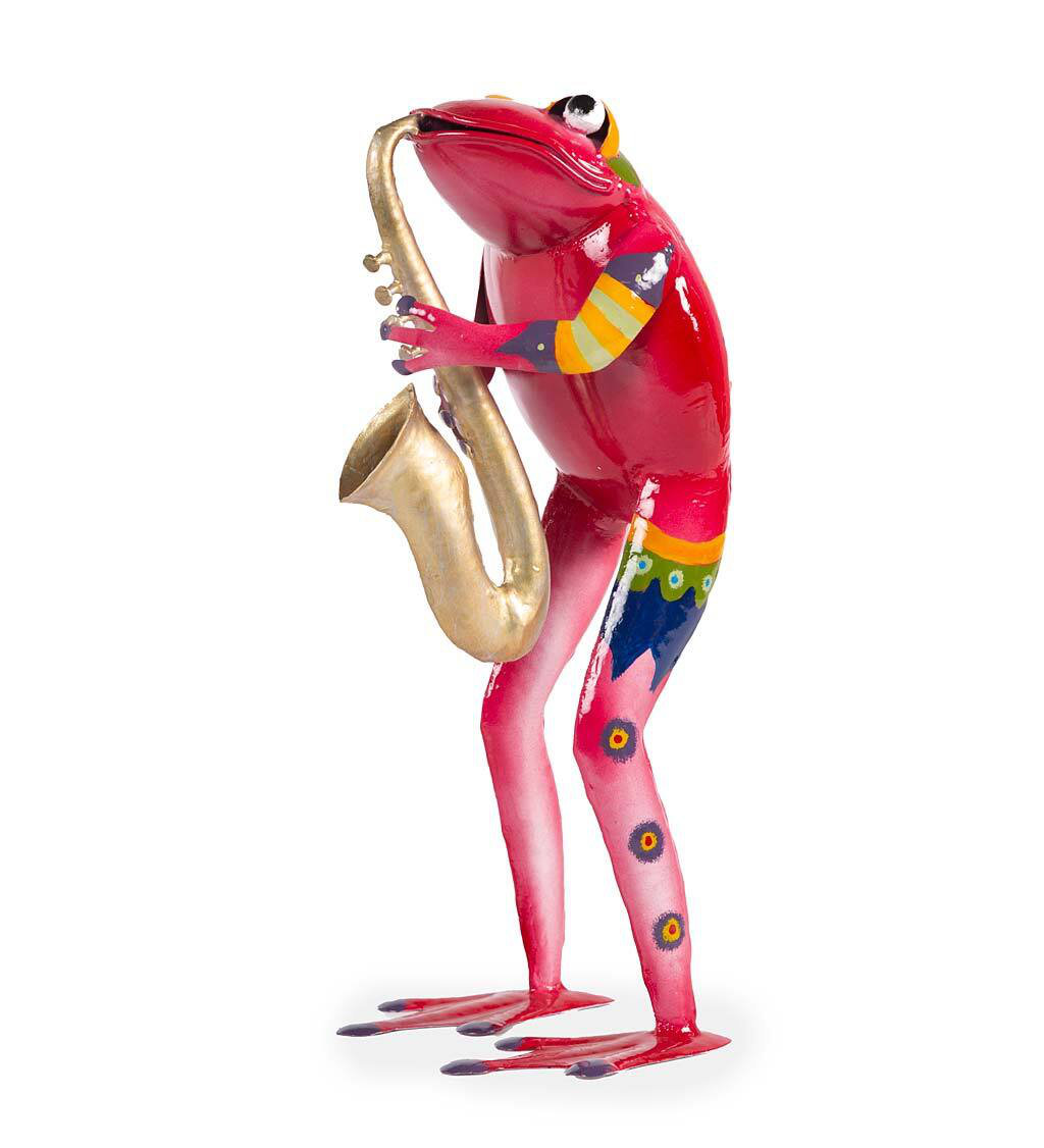 Wind & Weather Frog Musician Statue & Reviews | Wayfair