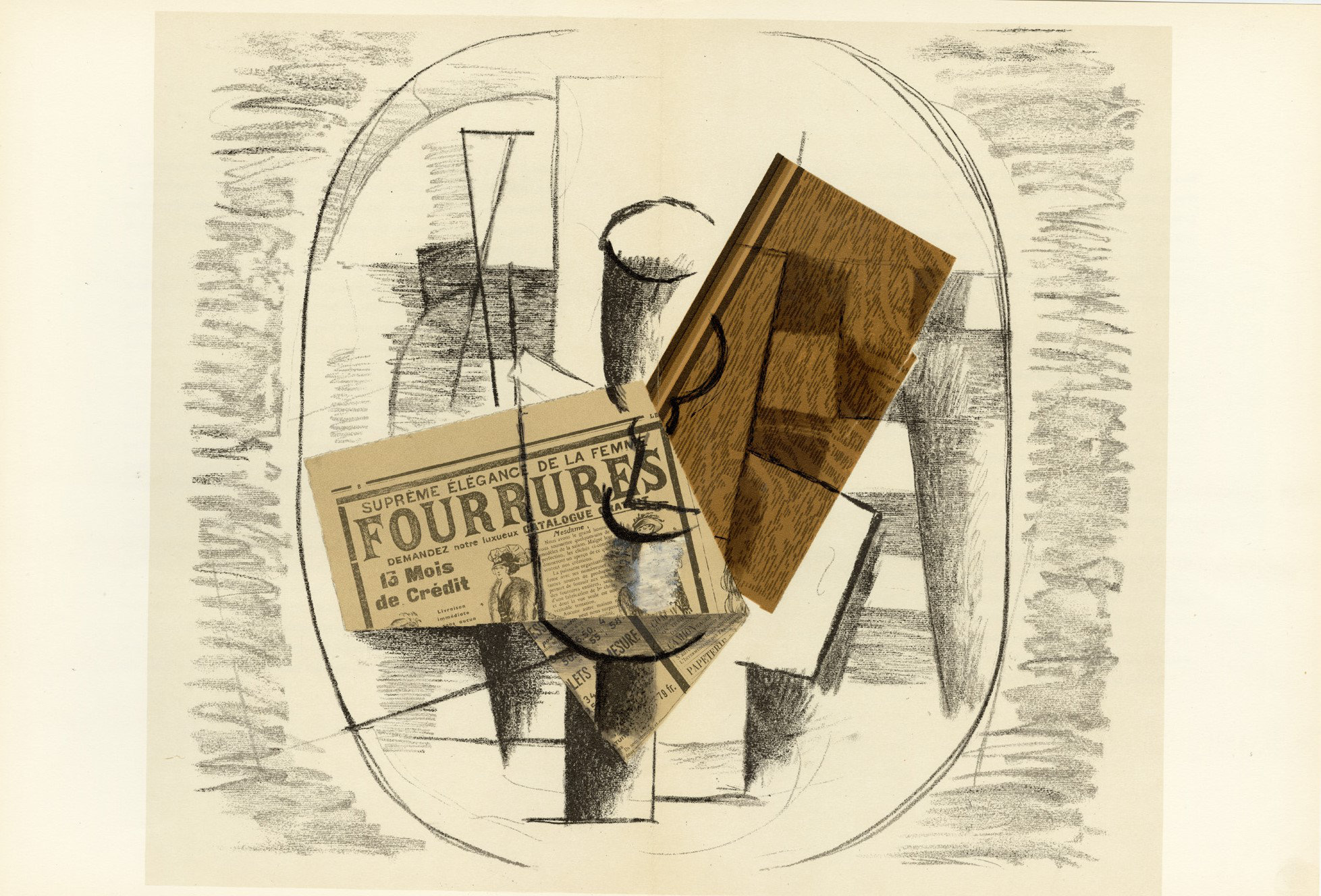 Mr. Marin Papiers Colles " Papiers Colles III - Vintage George Braque ...