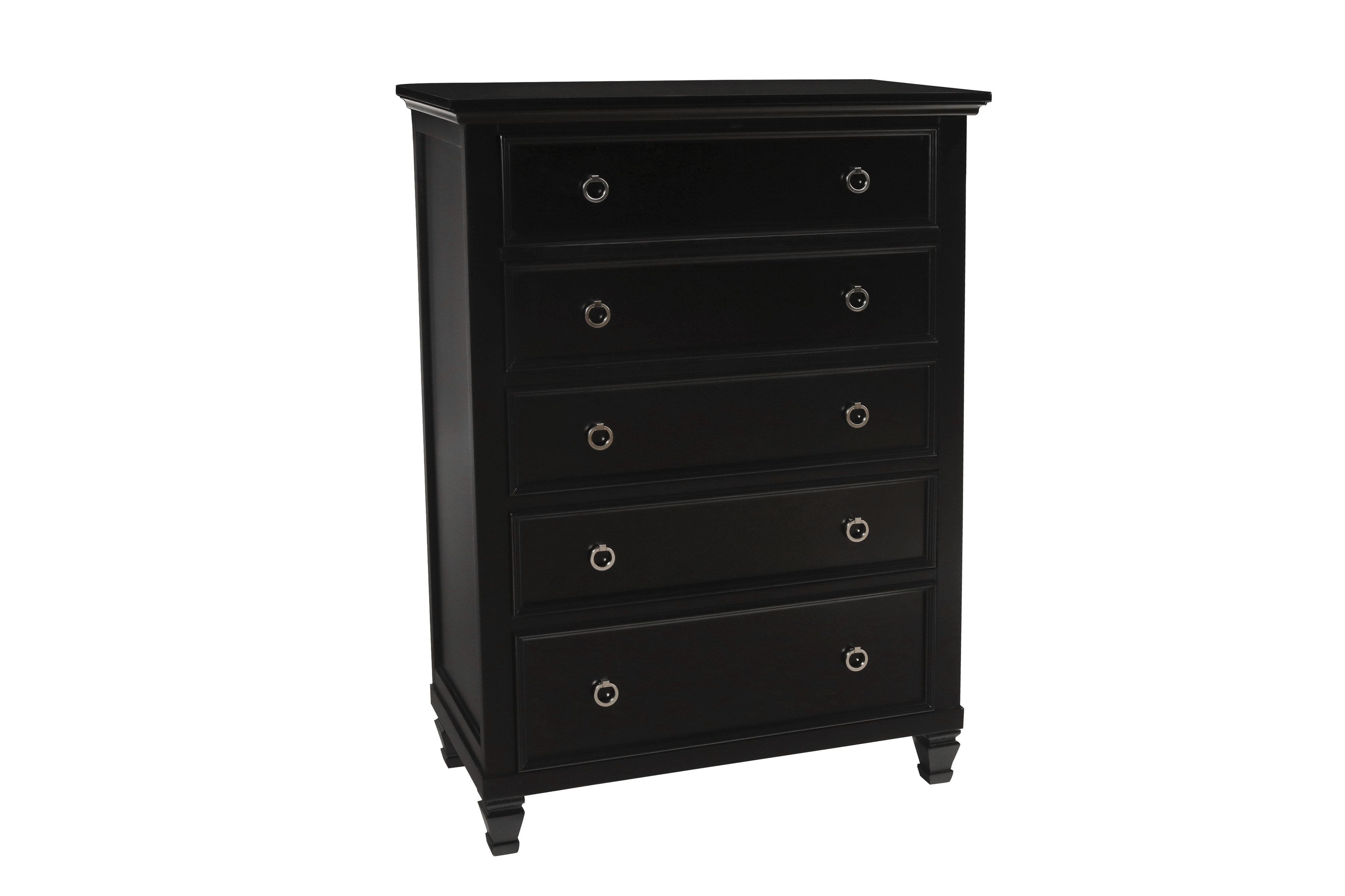 Lark Manor™ Arnedo 5-Drawer Solid Wood Chest & Reviews | Wayfair